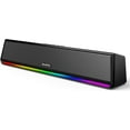 for Desktop PC, Bluetooth 5.3 PC Speakers with Dynamic RGB Light, Wired ...