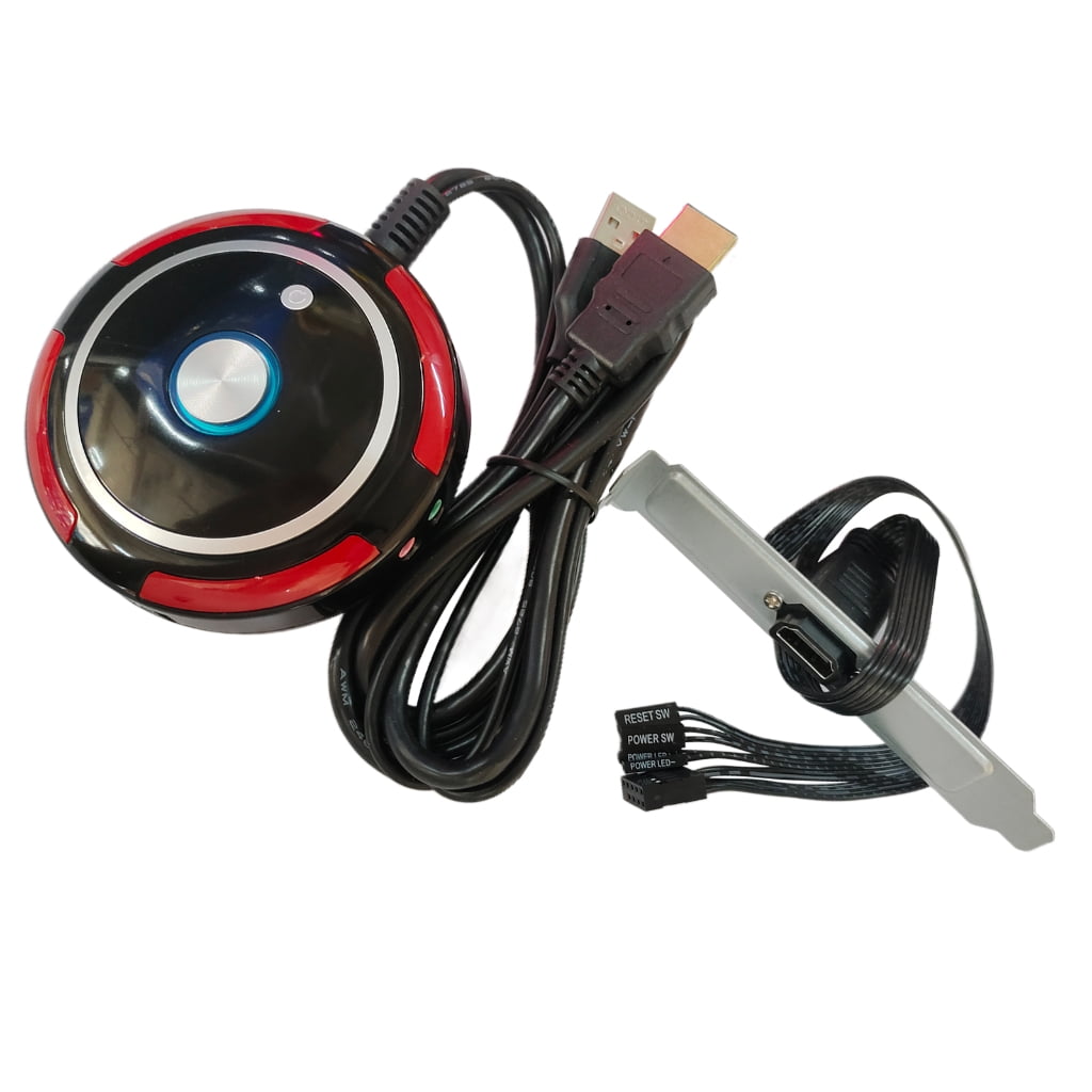 Desktop PC Power Control Switches with Two USB2.0 and Audios Port for ...