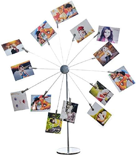 Desktop Photo Holder With Clips Postcard Gift Card Picture Display ...