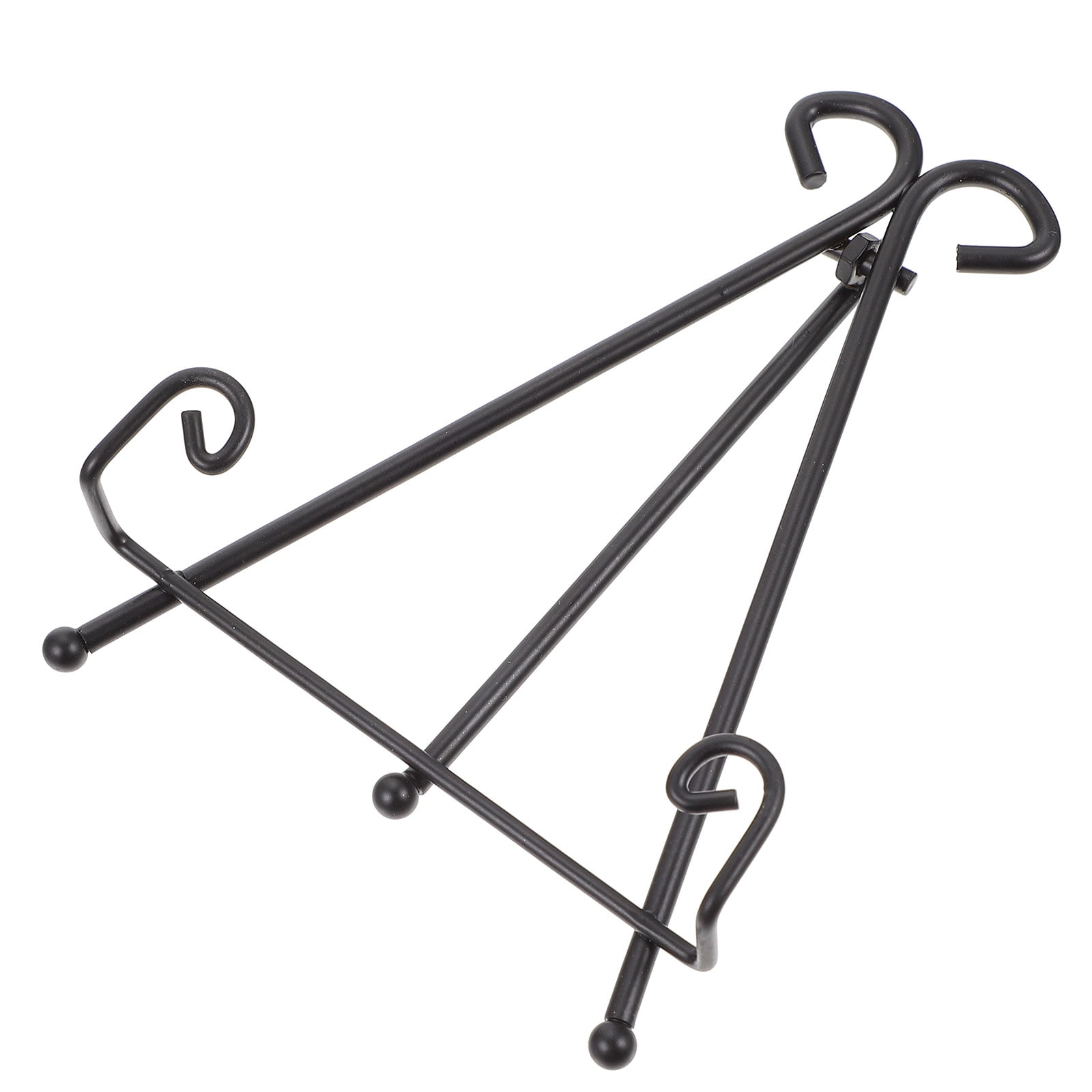 Desktop Photo Holder Iron Craft Bracket Display Support Dish Decor ...