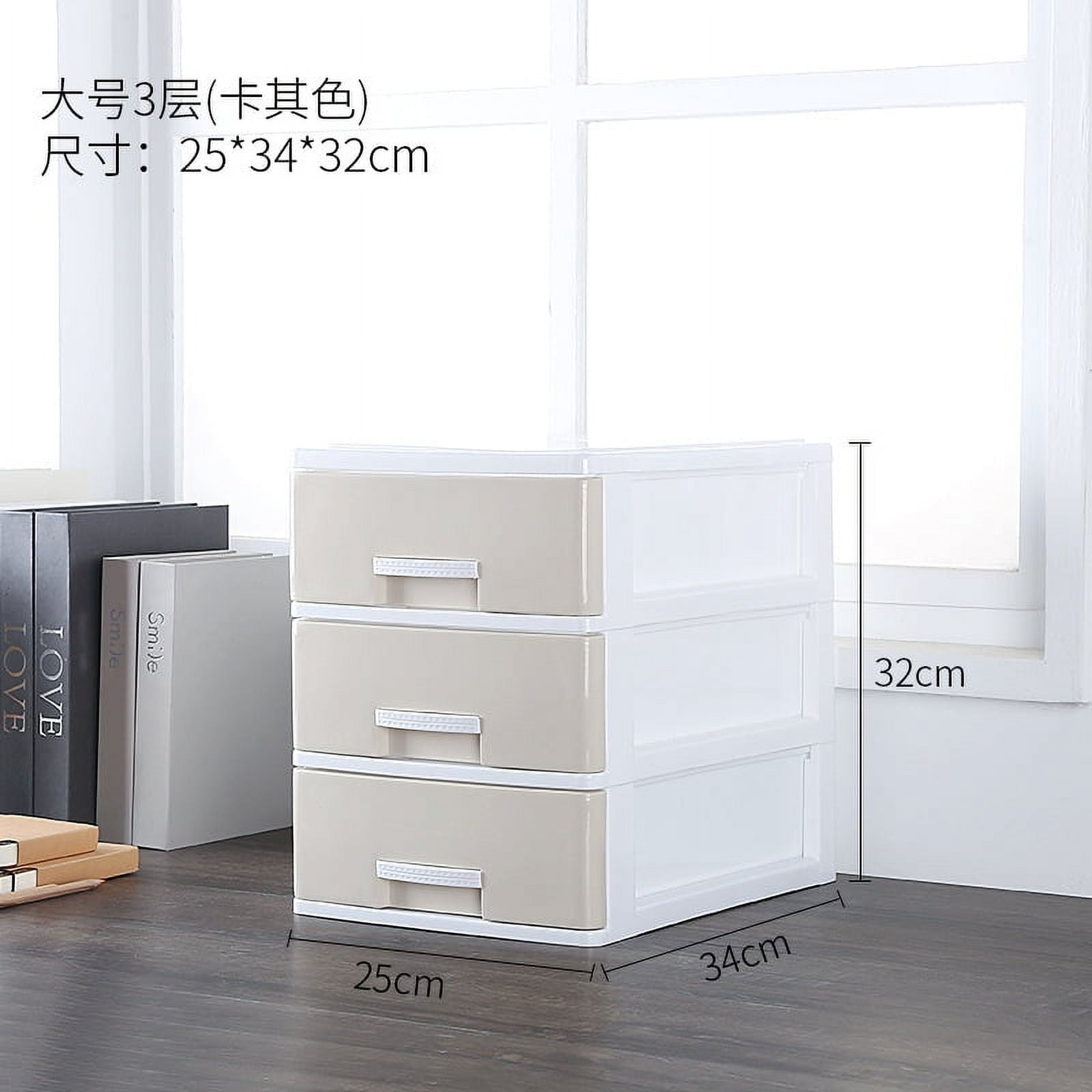 Desktop Plastic Storage Drawer Box Plastic Storage Drawers Bin Desktop Storage Drawers - Walmart.com