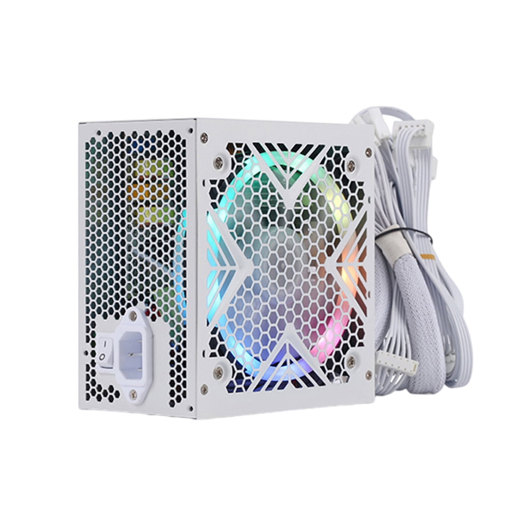 Desktop Power Supply 650W-850W 12CM Color Light Effects Cooling Fan ...