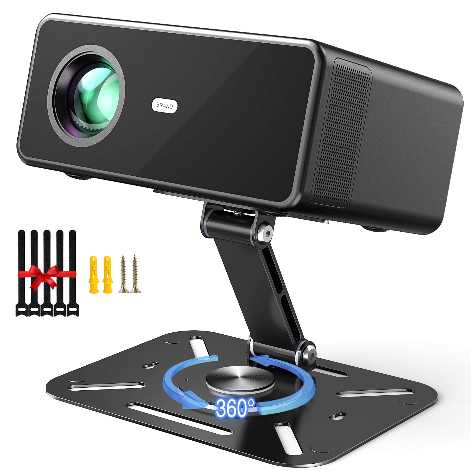 Desktop Projector Stand, Table Projector Mount Adjustable Angle with 1/ ...