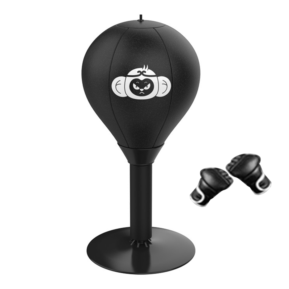 Desktop Punch Ball Stress Relief Reaction Training for All Ages Super ...