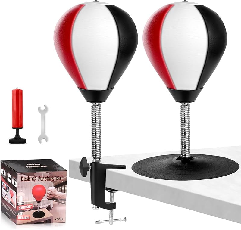 Desktop Punching Bag, Super Strong Suction Boxing Bag Speed Balls ...