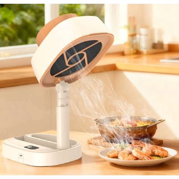 Desktop Range Hood for Cooking, Portable Kitchen Exhaust Fan, Stove Fan ...