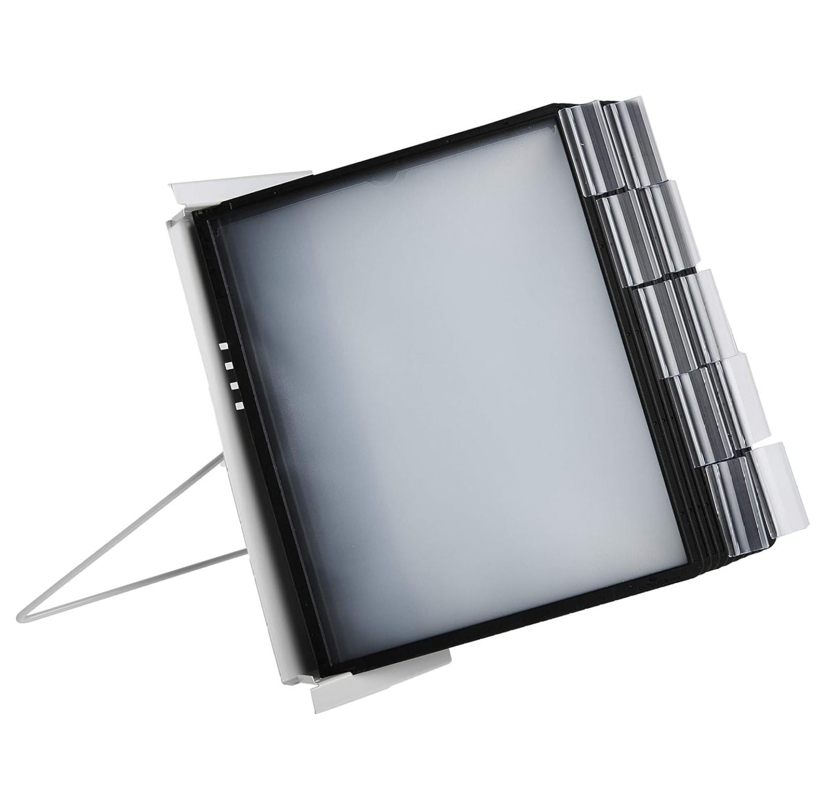 Desktop Reference System, 10 Double-Sided Panels, Letter-Size, Black ...