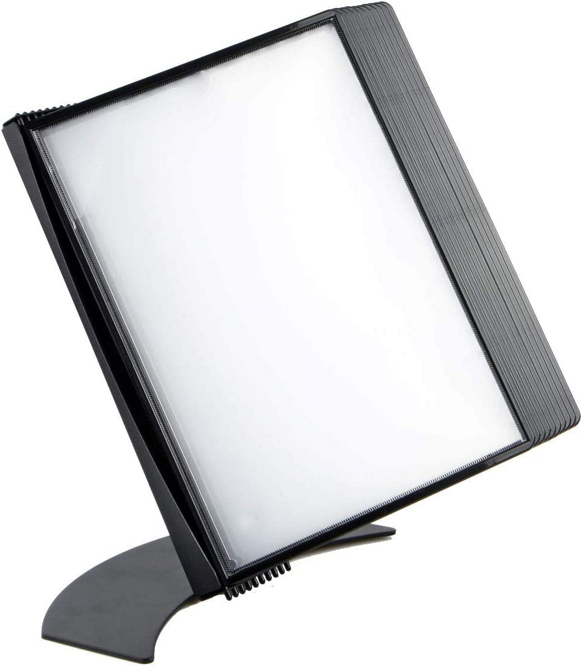 Desktop Reference System - 10 Double-Sided Pockets - Letter-Size ...