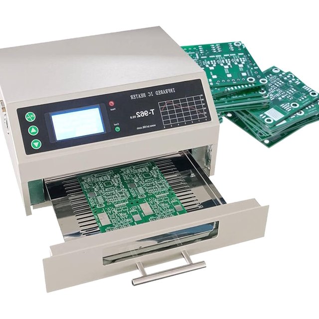 Desktop Reflow Oven, 800W Soldering Station, Infrared Welding Machine ...
