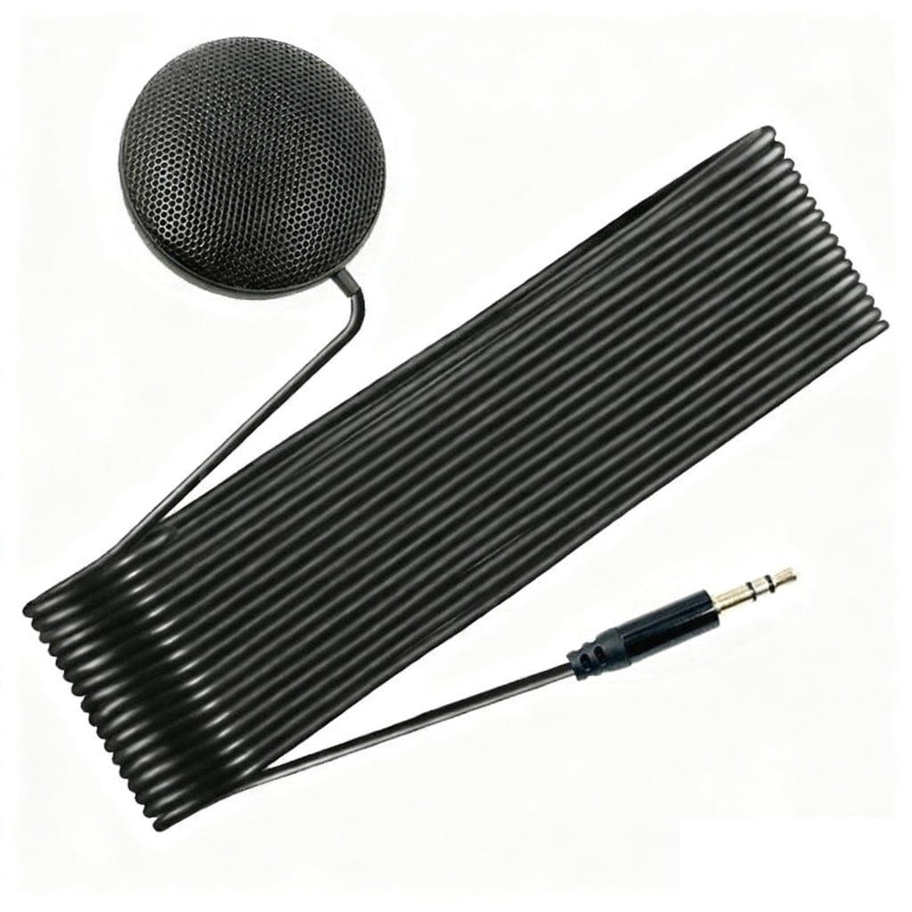 Desktop Round Omnidirectional Pickup Microphone intelligent LED Light 3 ...