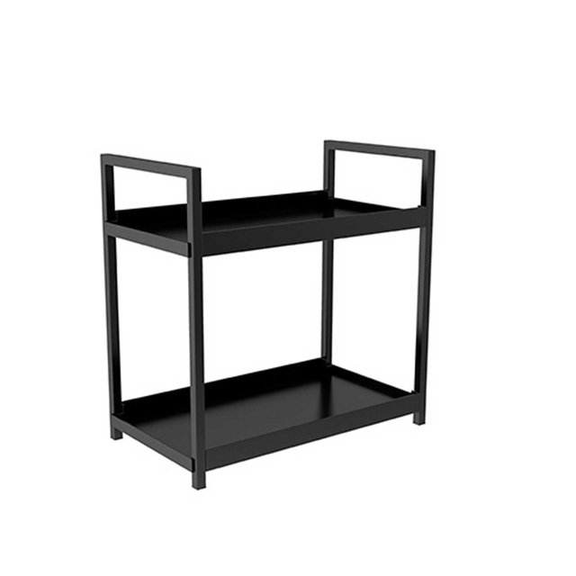 Desktop Shelf - Double Layer Desktop Storage Rack, Freestanding Small ...