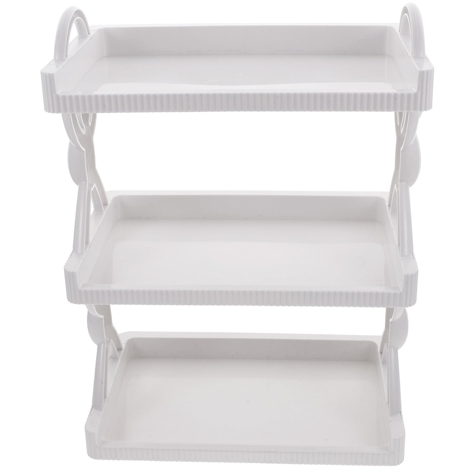 Desktop Shelf Tabletop Sundries Holder Adhesive Bottom Drain Multi ...