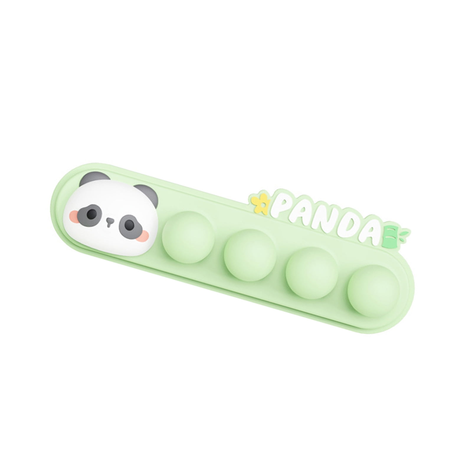 Desktop Silicone Cable Organizers Adhesive Cable Clip With Panda ...