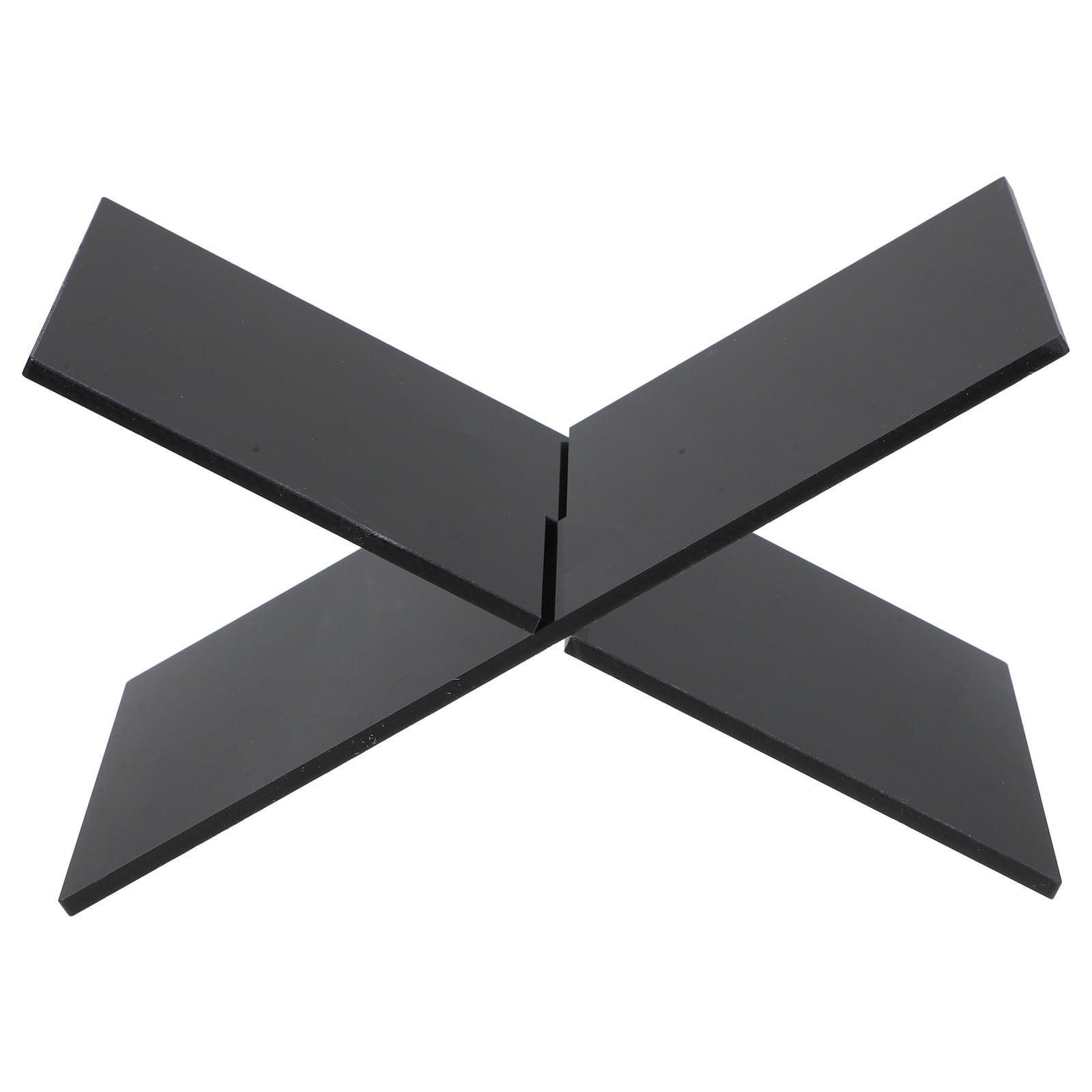 Desktop Single Book Display Stand Multi-use Recipe Holder Acrylic Open ...