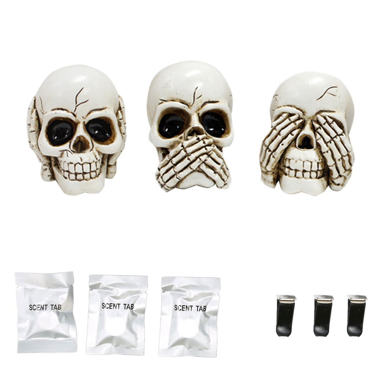 Desktop Skeleton Pen Holder Stationery Storage Holder Pencil Holder ...