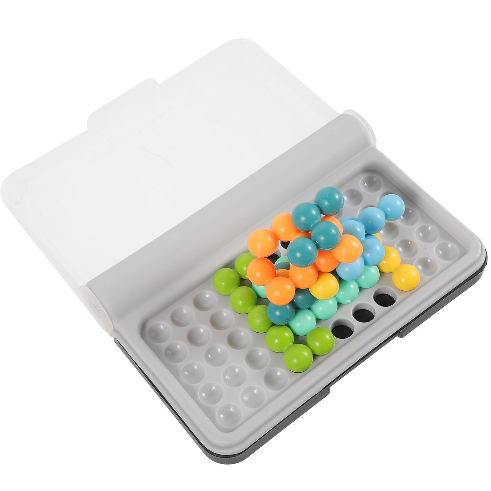 Desktop Smart Bead Game Children's Toy Beads Pyramid Kit Puzzle Kids ...