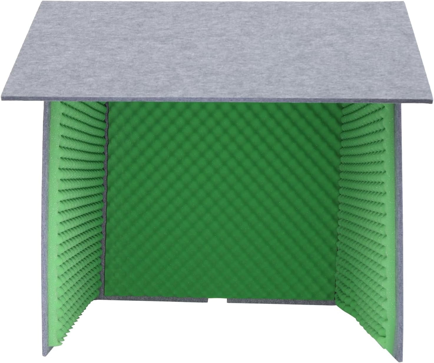 Desktop Soundproof Cover,Portable Vocal Recording Booth with Removable ...