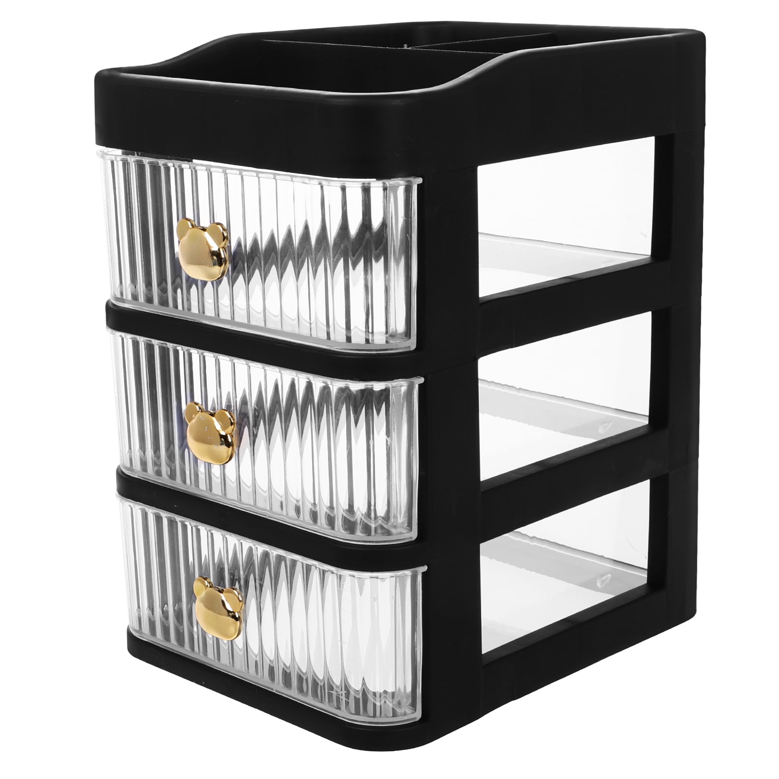 Desktop Storage Box Large Storage Drawer Stackable Office Desk Drawer ...