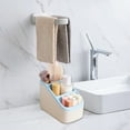 Desktop Storage Box Multi Compartments Large Capacity Desk Organizer ...