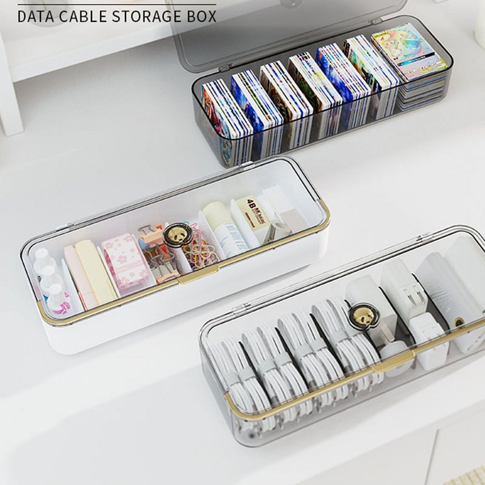 Desktop Storage Box Multifunctional Frame Sorting Box Clamshell Design ...