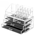 Desktop Storage Organizer Multi Tier Shelf, Vanity Countertop Rack for ...