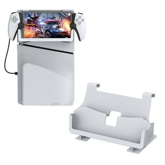 Desktop Storage Stand for PS5 Portal - Side-Mount Display Holder with ...