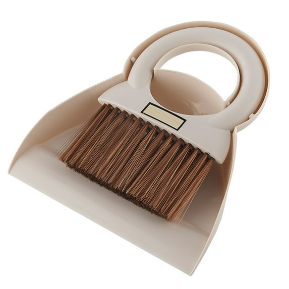 Desktop Sweep Cleaning Brush Dustpan Mini Hand Broom Soft Sweeping ...