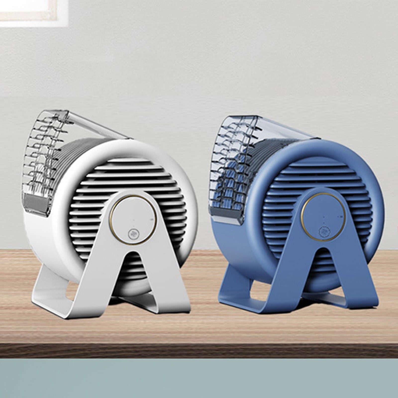 Desktop Table Fan, 3-Speed Power Fan, Strong Wind Circulation + Quiet ...