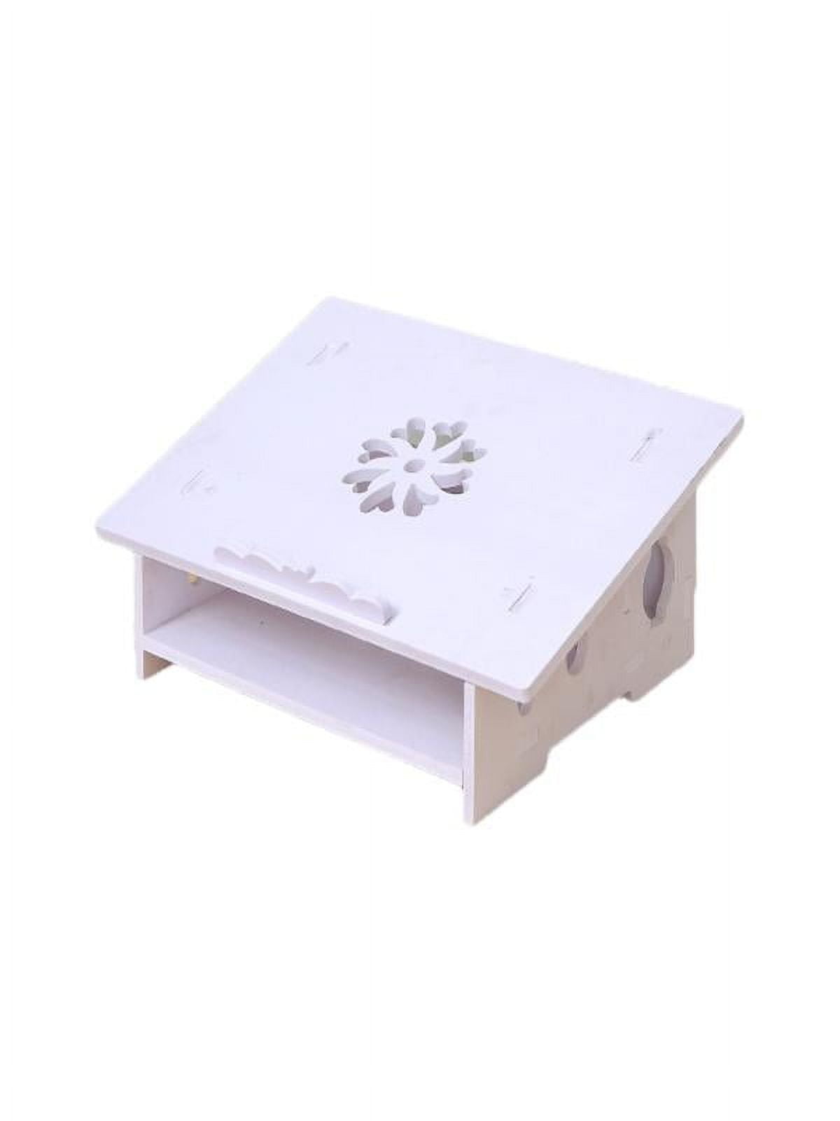 Desktop Tablet Laptop Stand, Laptop Computer Stand, Wooden Serving ...