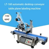Desktop Tabletop Conveyor Table Plane Labeling Machine Full-Automatic Touch Screen Belt ...