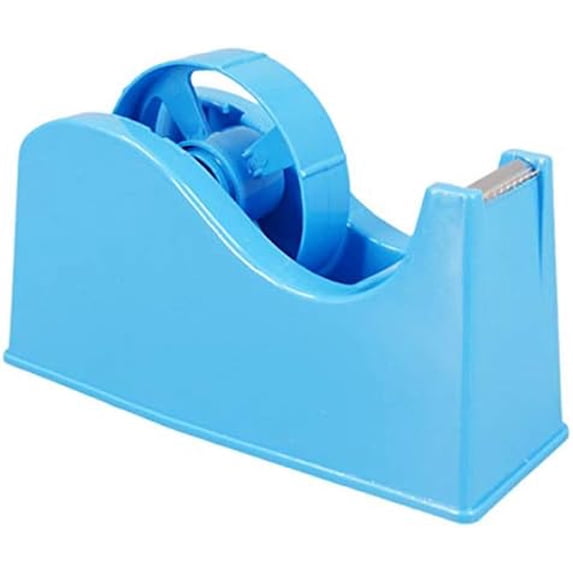 Desktop Tape Dispenser Adhesive Roll Holder (Fits 1" & 3" Core) with ...