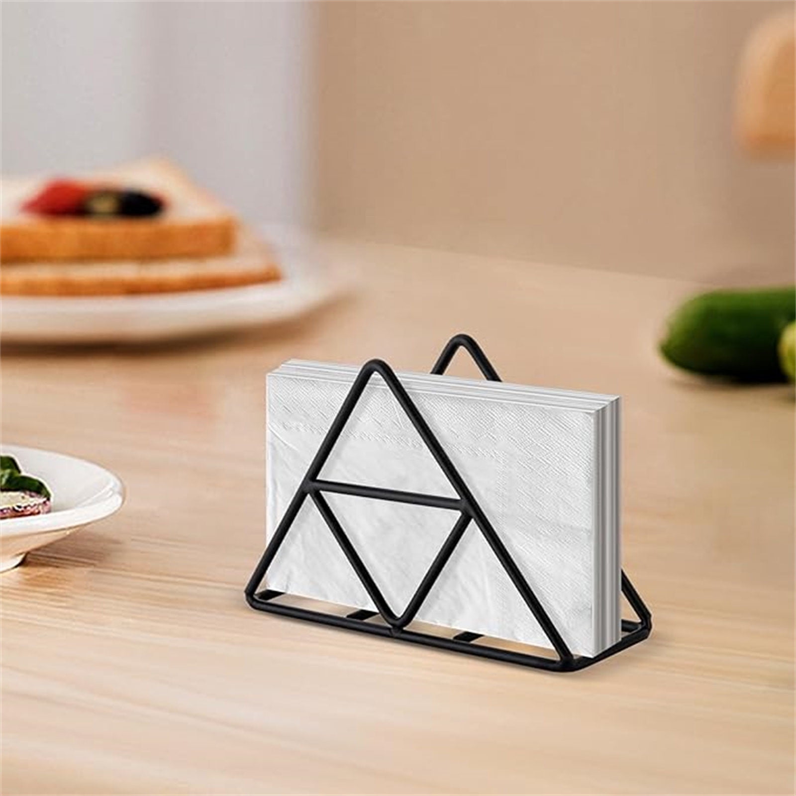 Desktop Tissue Holder, Hotel Restaurant Table Storage, Stainless Steel ...