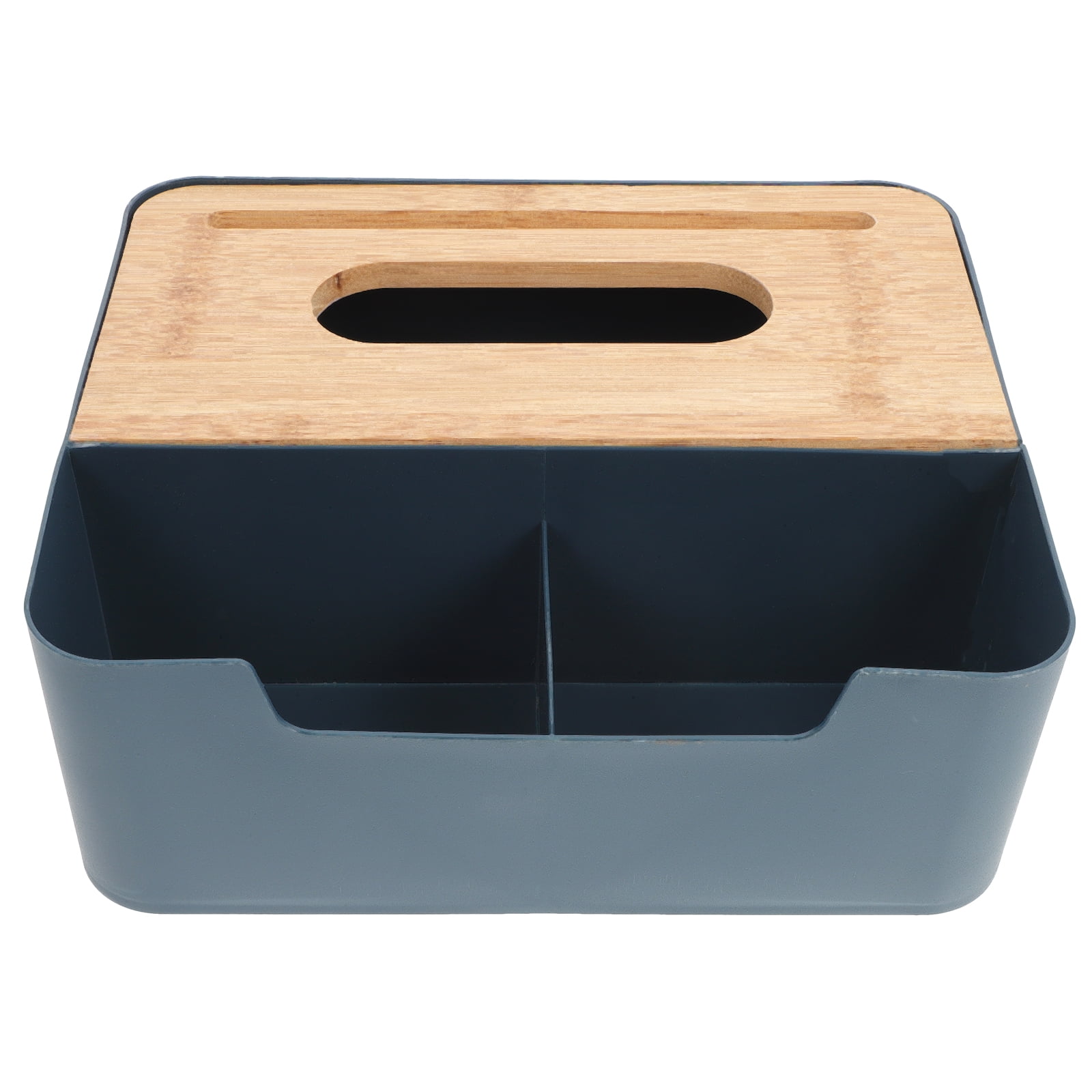 Desktop Tissue Storage Box with Holder Cosmetics Organizer Case for Pen ...