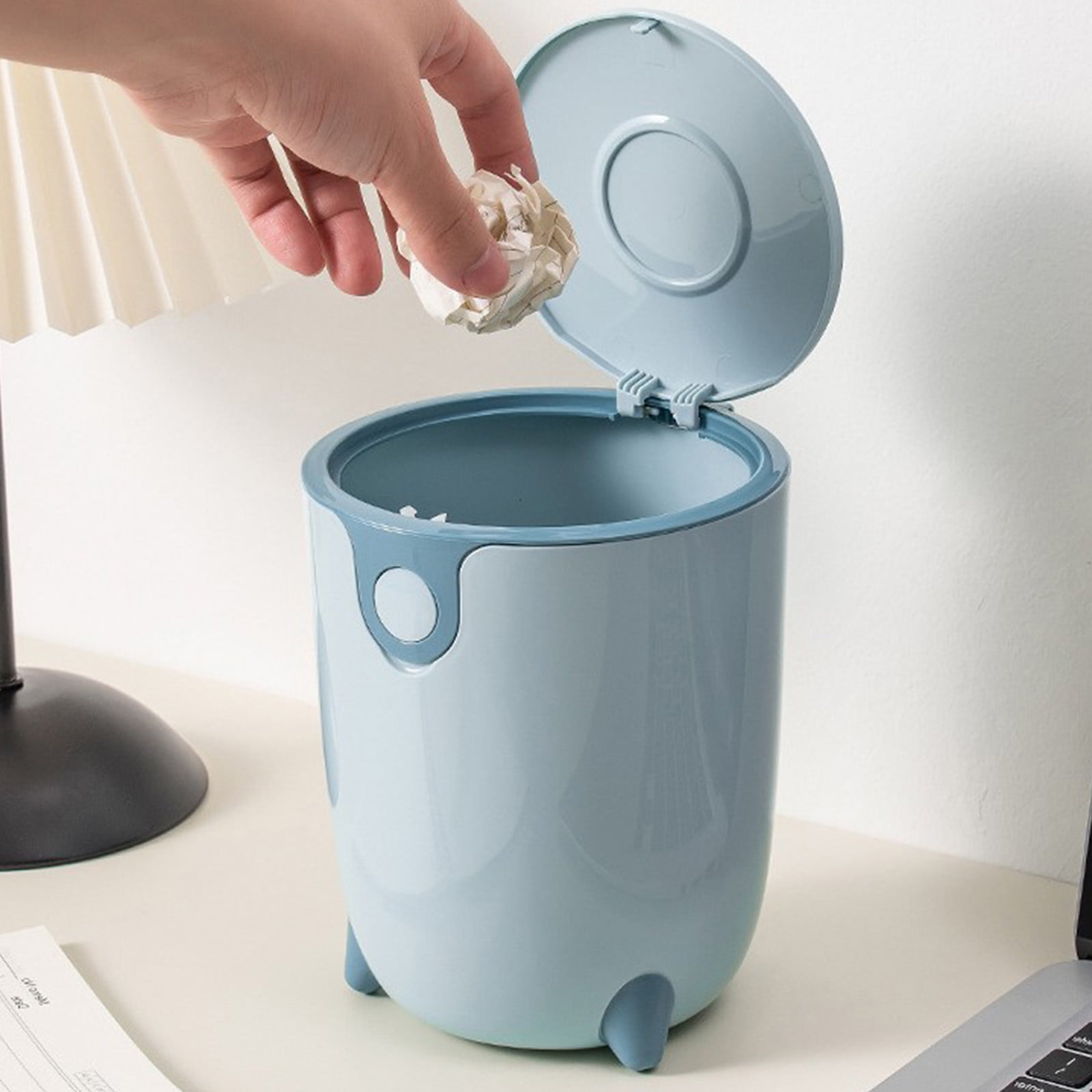 Desktop Trash Bin High Appearance Home Living Room Bedroom Mini Storage ...