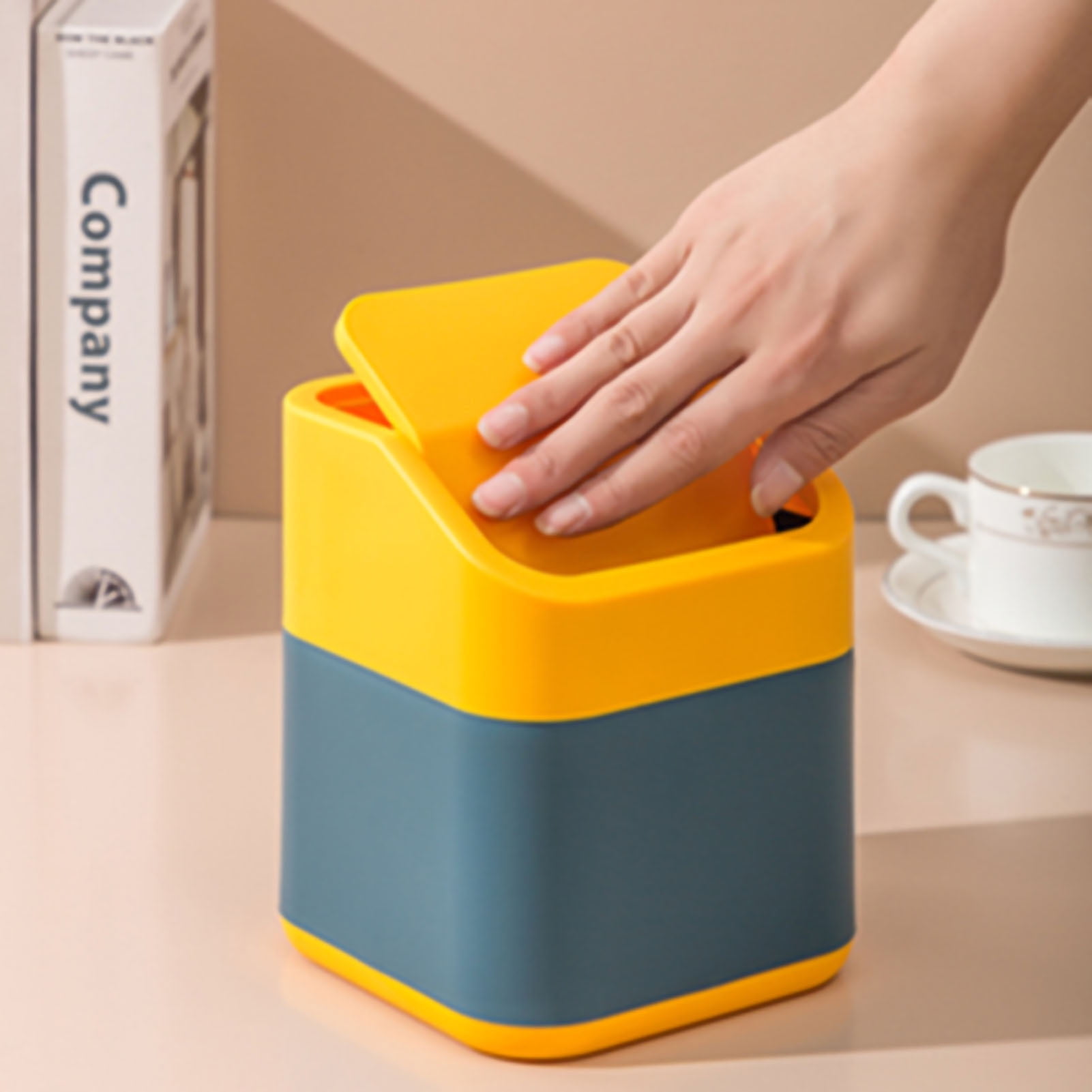 Desktop Trash Can Cute Drop Resistant Portable Tiny Desktop Garbage Bin ... Desktop Trash Can Cute Drop Resistant Portable Tiny Desktop Garbage Bin ...