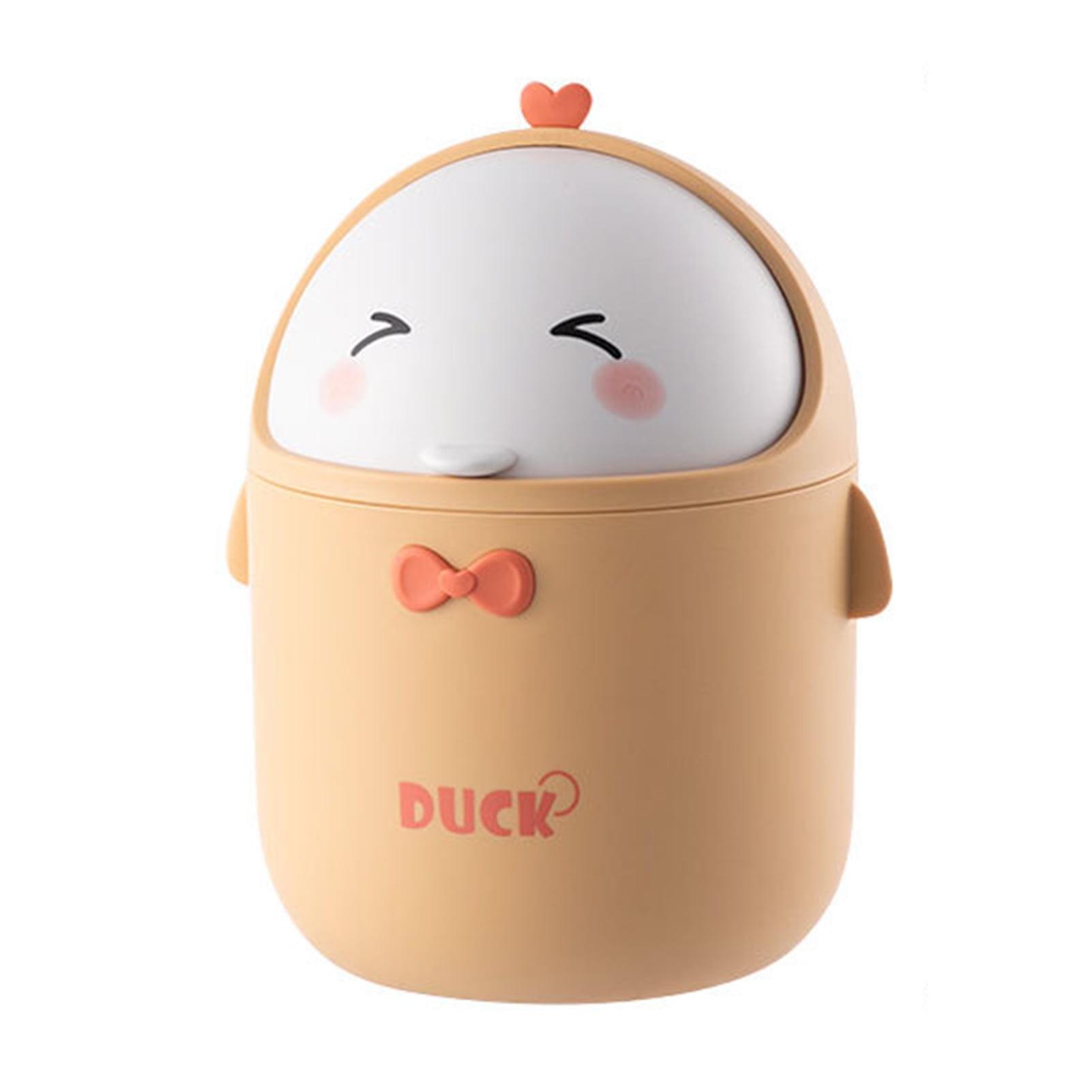 Desktop Trash Can Large Capacity Adorable Appearance Compact Size Funny ...