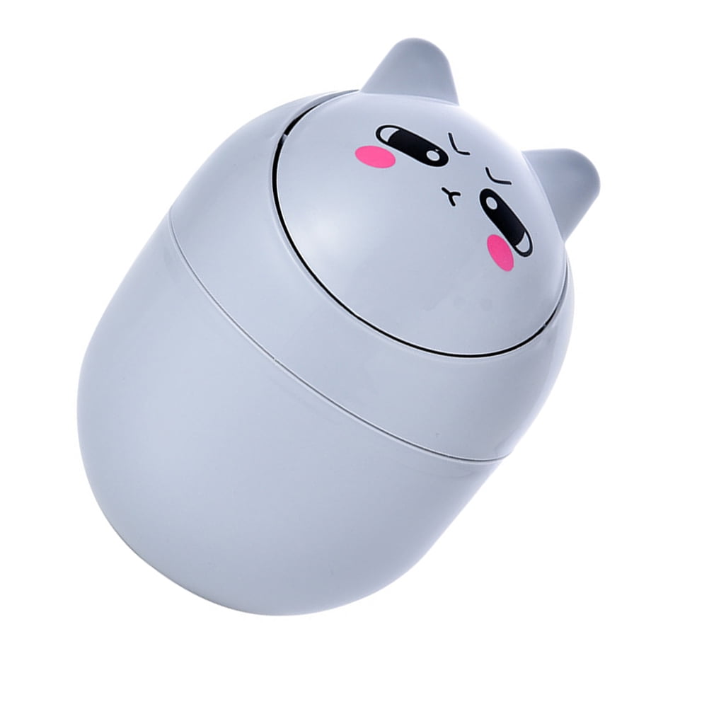 Desktop Trash Can Multi-functional Garbage Storage Small Bin Office ...