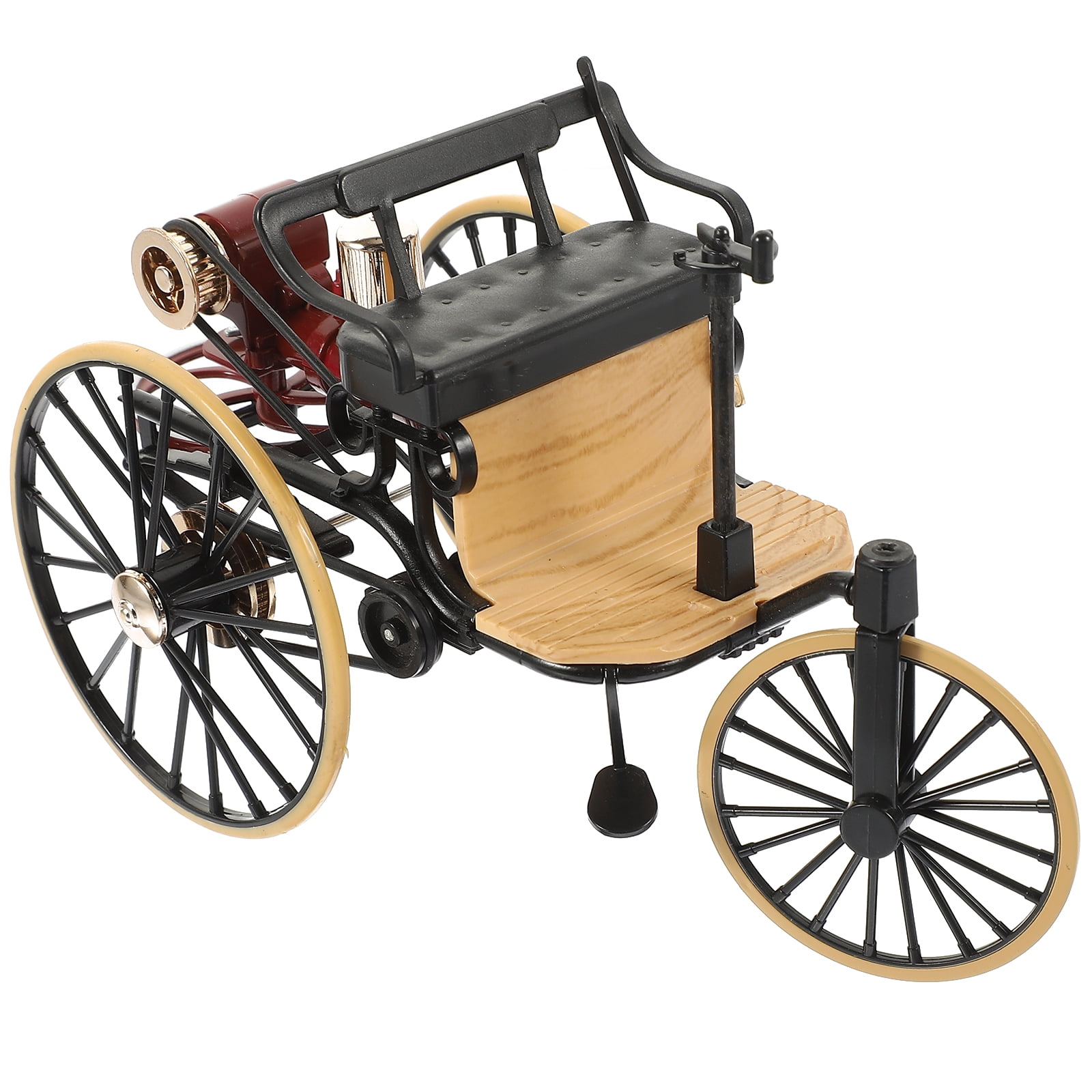 Three Wheel Tricycle Car Vintage Model Home Decor - Walmart.com