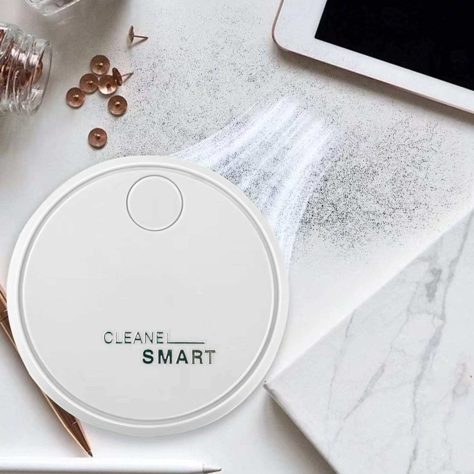 Desktop Vacuum Cleaner Mini Desktop Duster Energy Saving 360 Degree ...