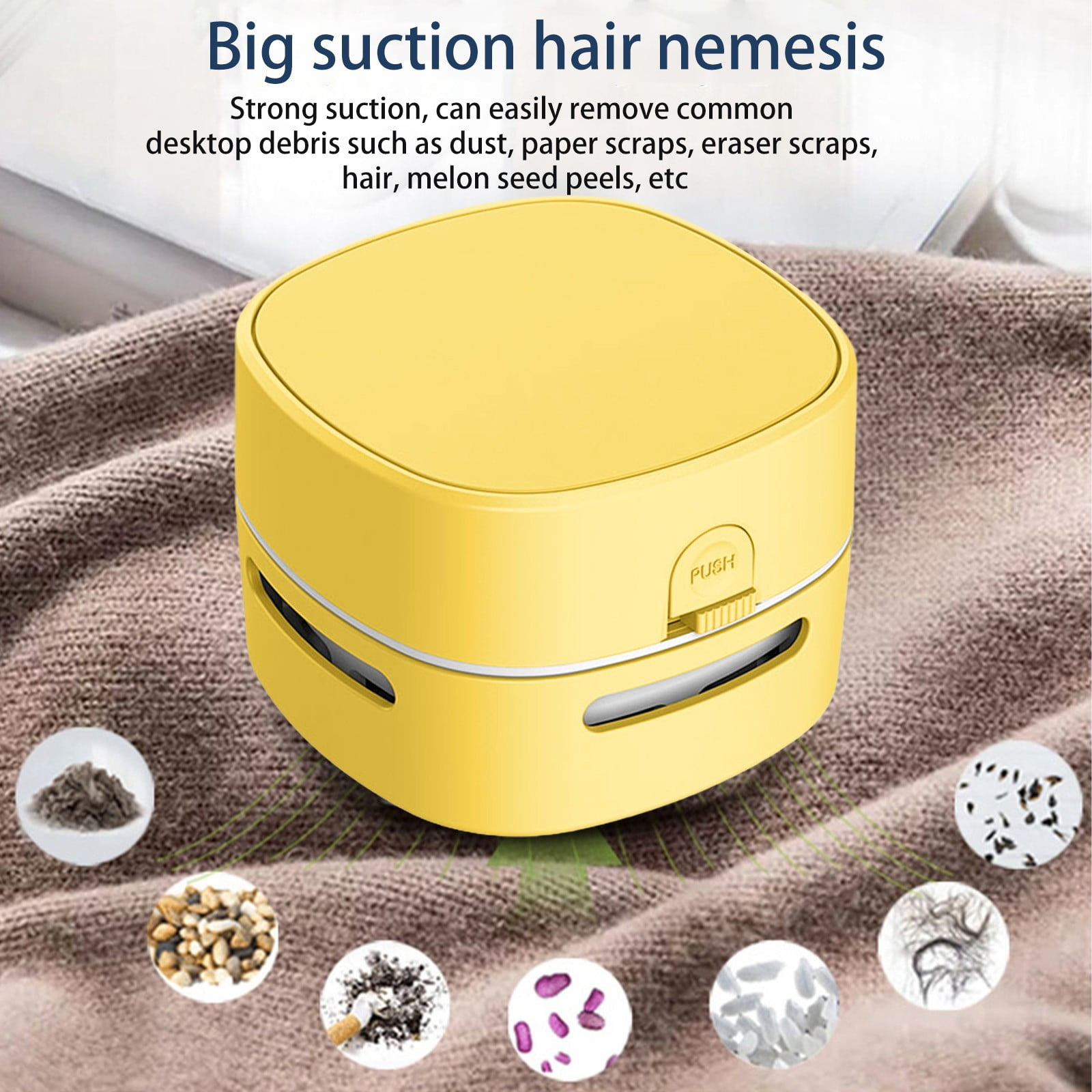 Desktop Vacuum Cleaner,Mini Table dust Sweeper, Tabletop Vacuum ...