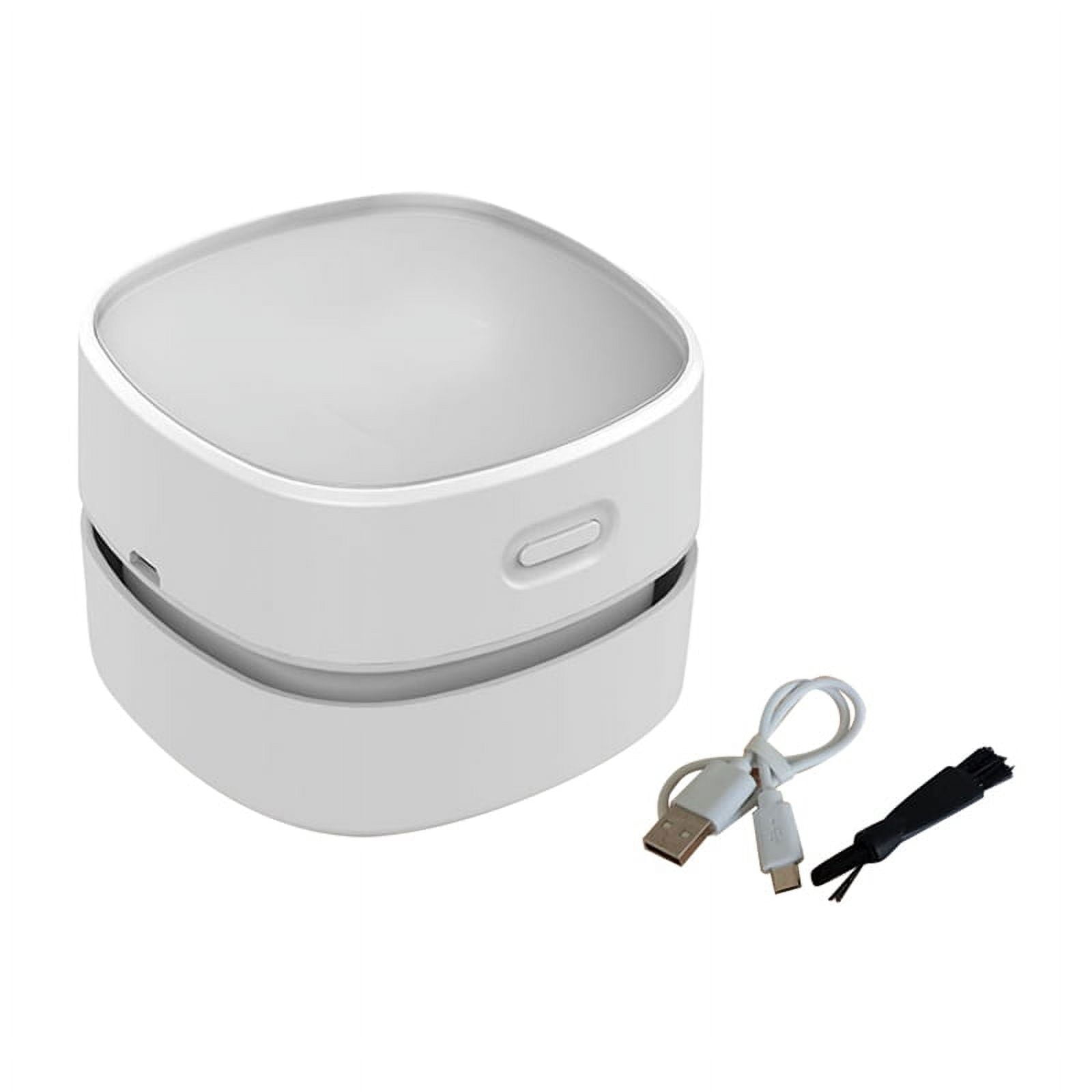 Desktop Vacuum Cleaner Mini Vacuum Cleaner USB Rechargeable High ...