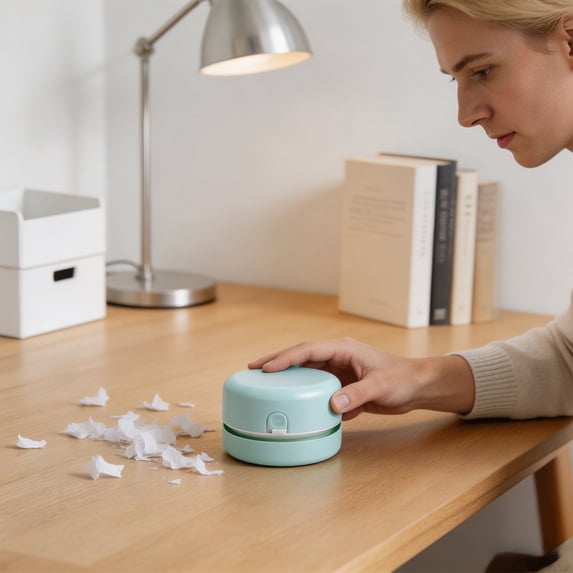 Desktop Vacuum Cleaner Portable For Students to Remove Eraser Scraps ...