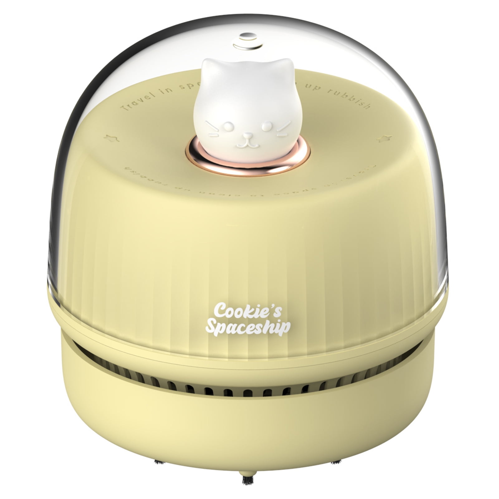 Desktop Vacuum Cleaner Table Dust Sweeper Crumb Vacuum with Night Light ...