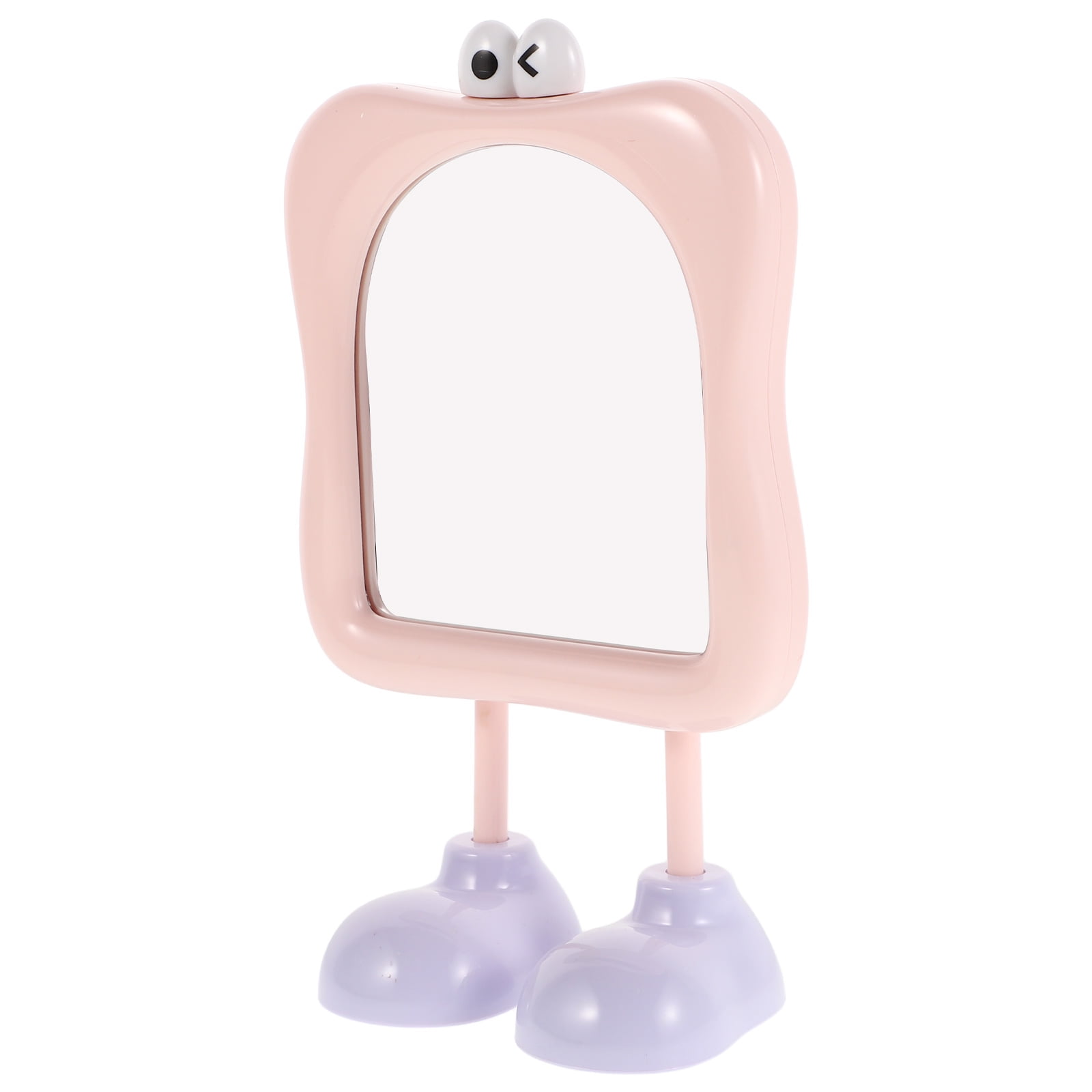 Desktop Vanity Mirror Small Office Decor Table Student Pink - Walmart.com