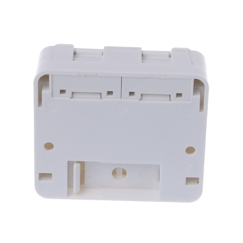 Desktop Wall Plate Socket Dual-port Panel Ethernet Cable Junction Box ...