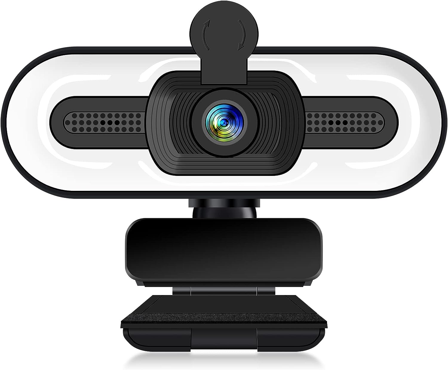 Desktop Webcam, 2K HD Webcam with Webcam Cover, USB Computer Camera ...
