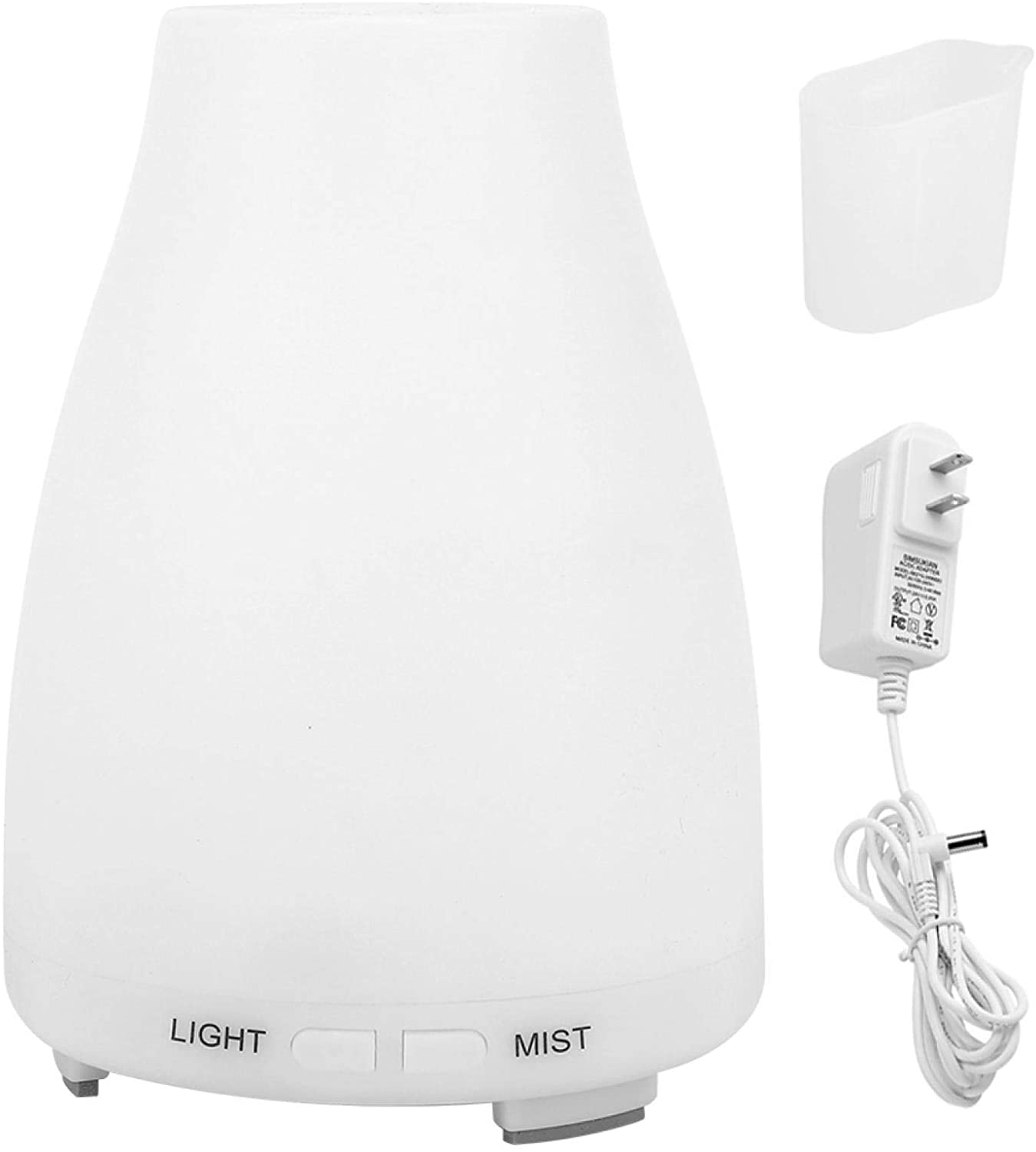 Desktop aroma diffuser portable humidifier with multi-color LED night ...