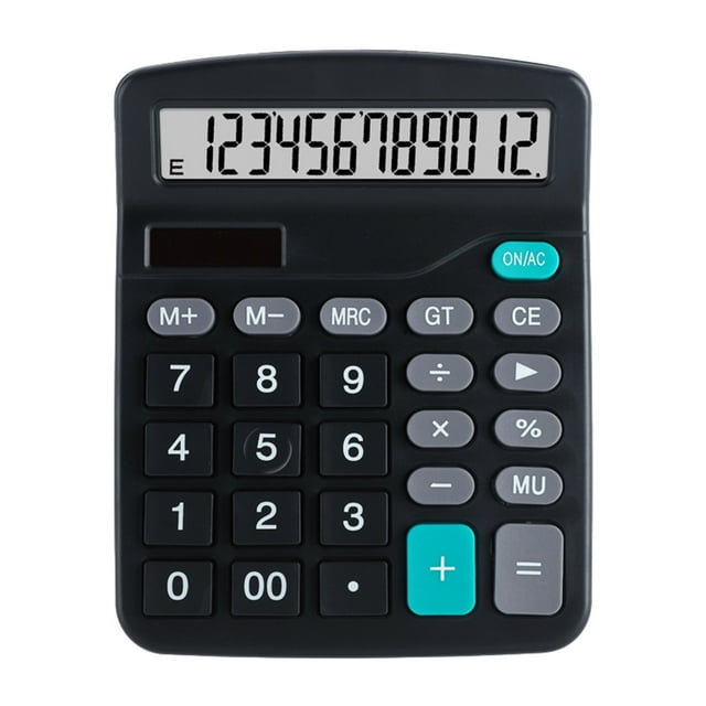 Desktop calculator Big display, basic calculator desktop, simple ...