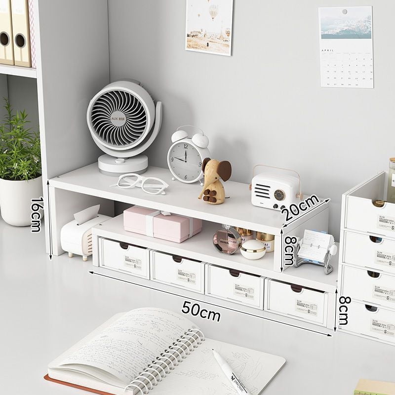 Desktop computer elevated stand monitor stand dormitory computer ...