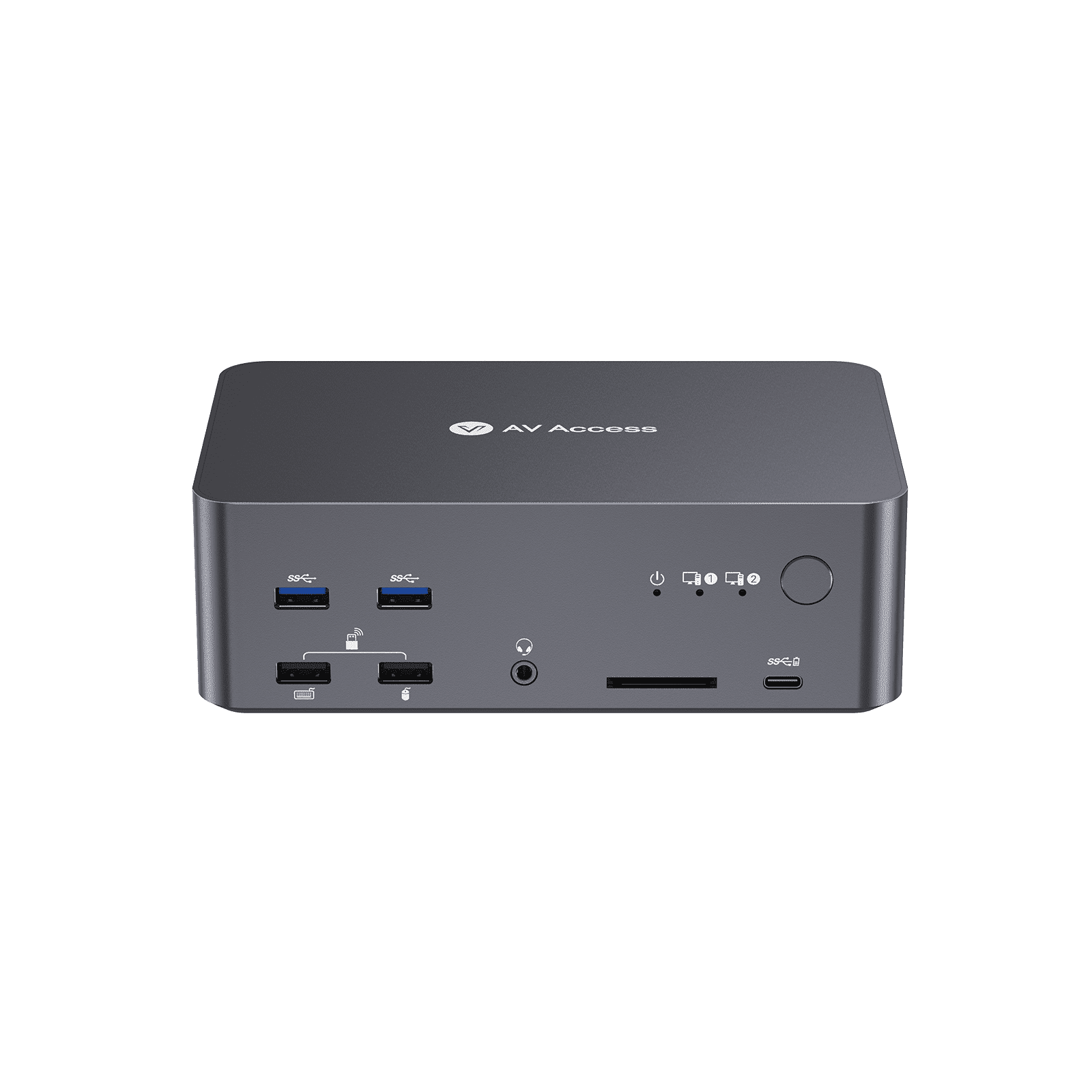 (Desktop only) AV Access KVM Switch 3 Monitors 2 Computers 8K@60Hz, 1G ...